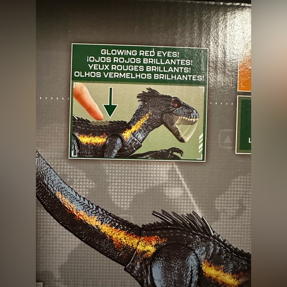 Mattel | Toys | Jurassic World Mattel Track N Attack Indoraptor Dino ...